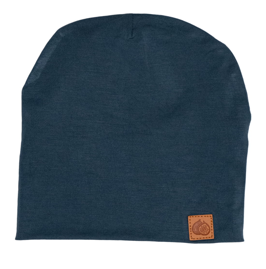 Midnight Navy Bamboo Beanie – Snuggly Figs